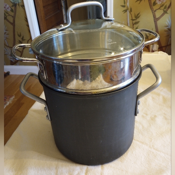 Calphalon | Kitchen | Calphalon 8 Qt Pot With Insert And Lid | Poshmark